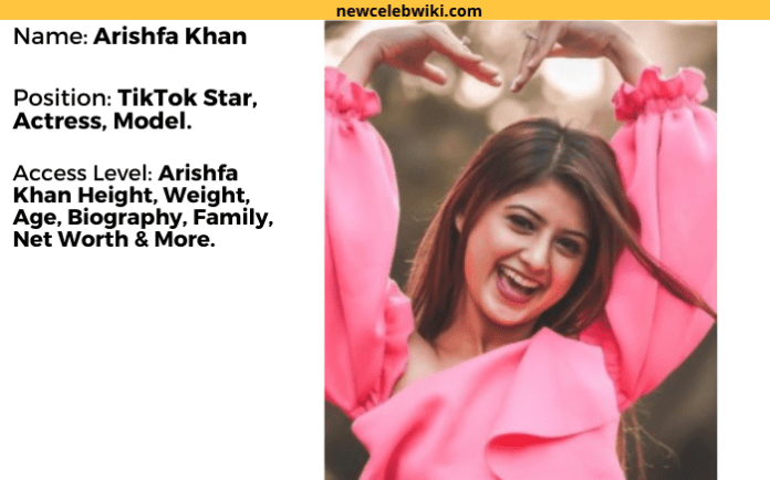 Arishfa Khan Height, Wiki, Bio, Age, Hot Pic, Boyfriend, Net Worth & More