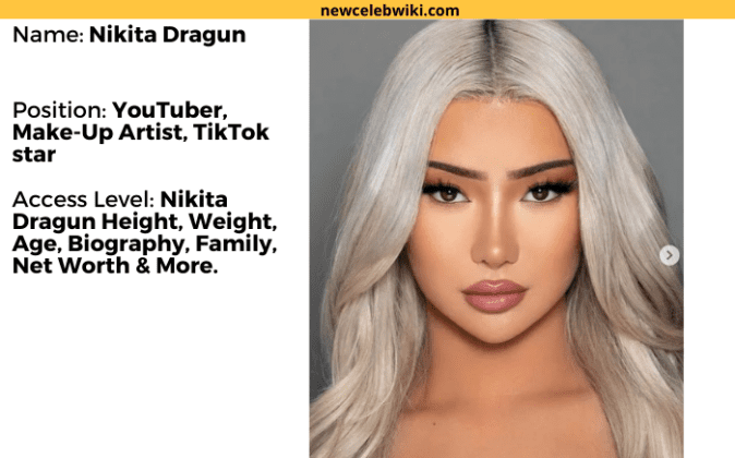 Nikita Dragun Height, Wiki, Bio, Age, Hot Pic, Boyfriend, Net Worth & More