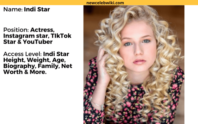 Indi Star Height, Wiki, Bio, Age, Hot Pic, Boyfriend, Net Worth