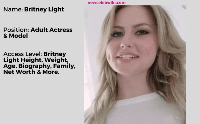 Britney Light Onlyfans, Wiki, Height, Bio, Hot Image, Net Worth & More