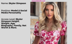 Skyler Simpson Height, Age, Wiki, Bio, Hot Image, Net Worth & More
