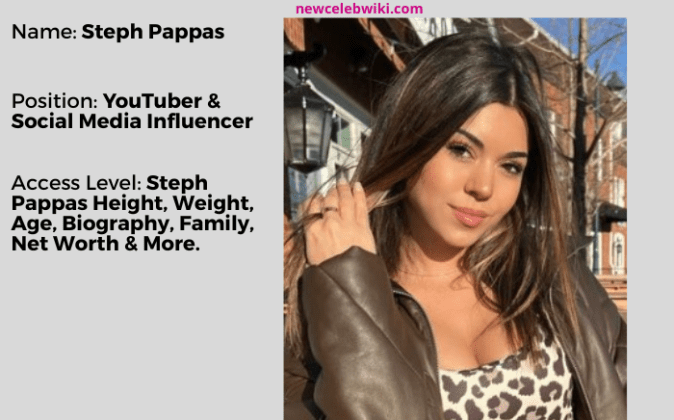 Steph Pappas TikTok, Age, Height, Wiki, Bio, Hot Image, Net Worth & More