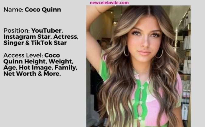 Coco Quinn Age, Affairs, Wiki, Weight, Bio, Height, Hot Image & More