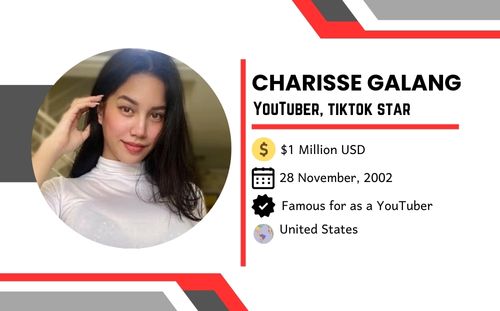 Charisse Galang Bio, Biography, Nationality, Birthday, Photos, Wiki