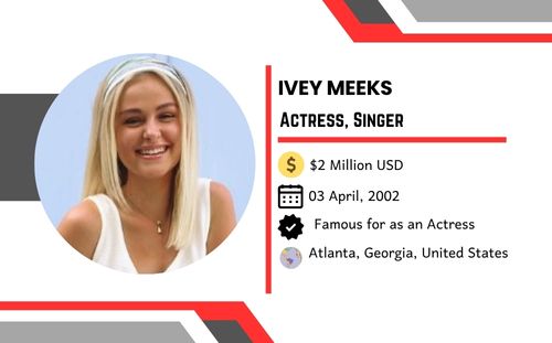 Ivey Meeks Age, Boyfriend, Songs, Phone Number, Height, Wiki